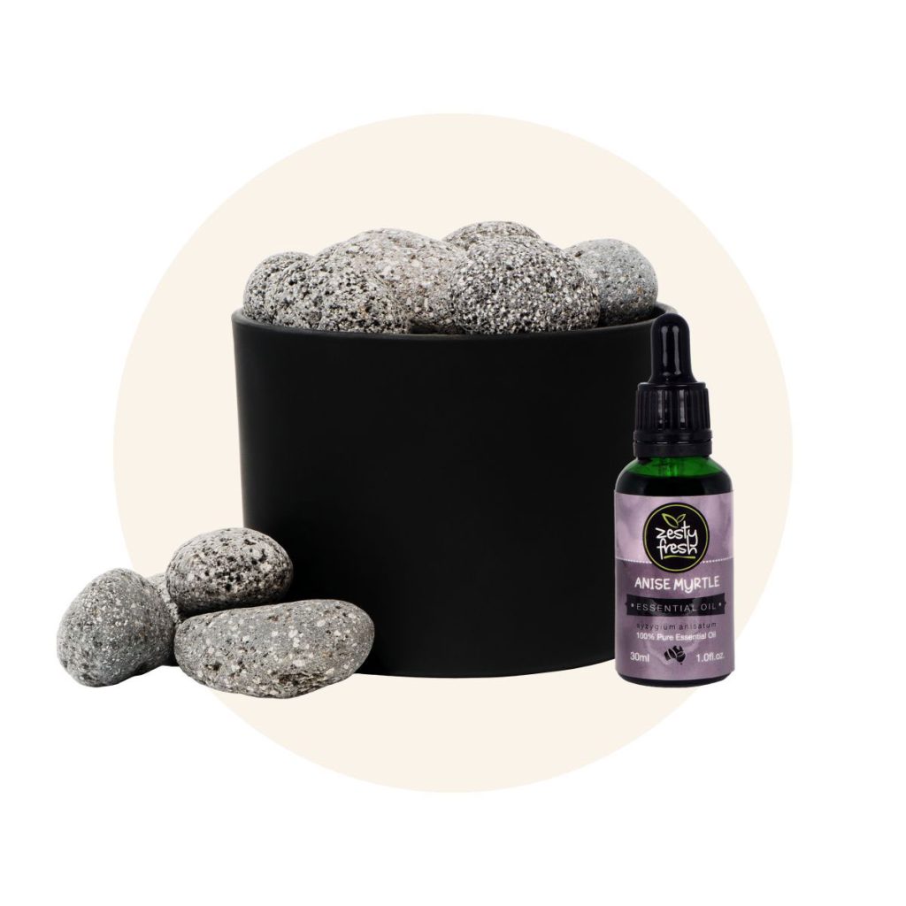 Lava Rock Diffuser - Zesty Fresh
